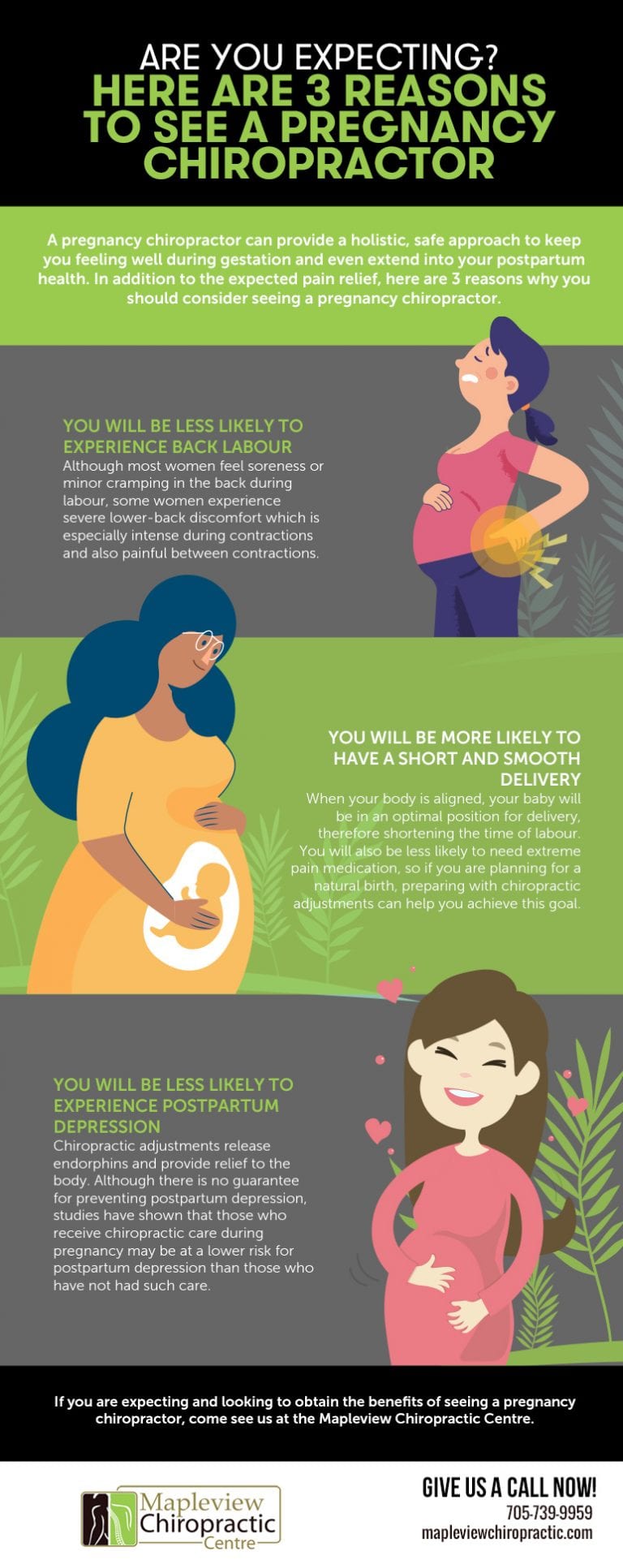 Are You Expecting? Here Are 3 Reasons to See a Pregnancy Chiropractor | Mapleview Chiropractic ...